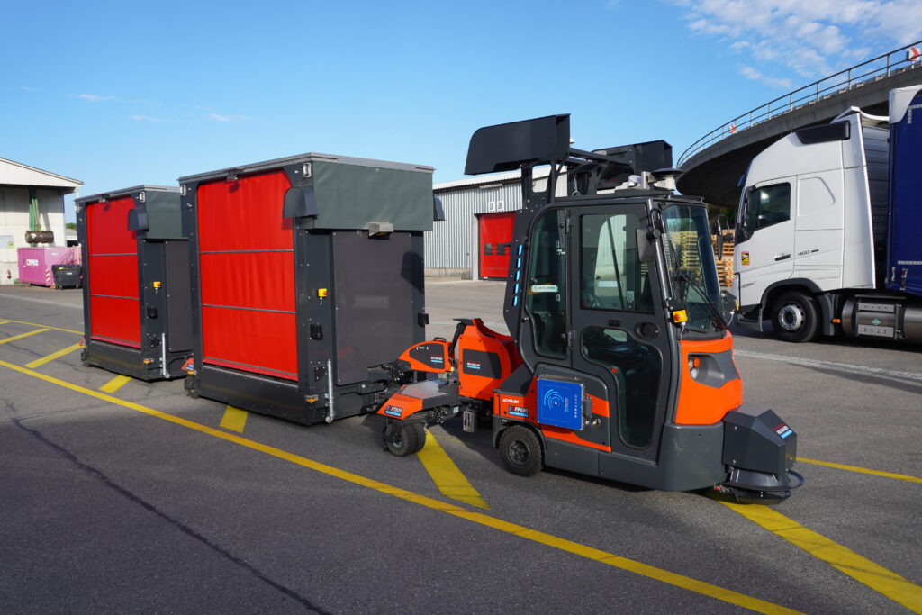 New autonomous outdoor transport train - Roto More